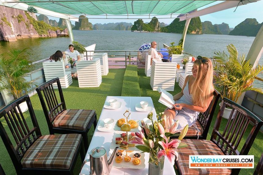 wonder-bay-cruise-sundeck - Old Quarter Travel | Hanoi Travel Agency ...